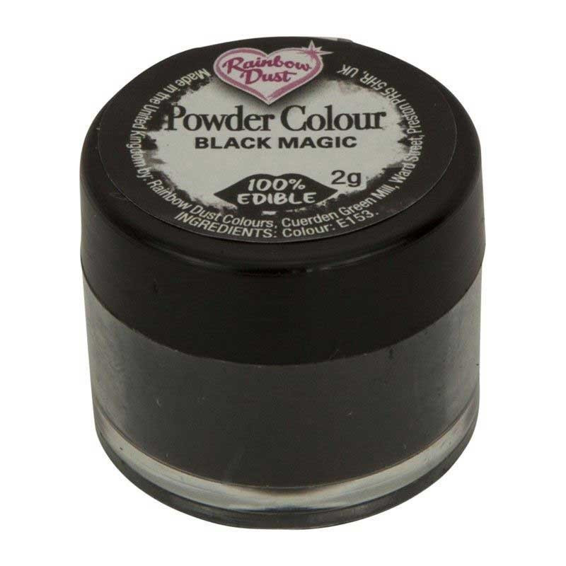 Köp Pulverfärg Black Magic Rainbow Dust – djup svart nyans