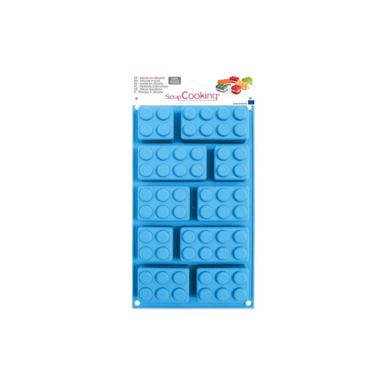 Köp Silikonform med Lego - ScrapCooking online hos Lyckasmedmat.se