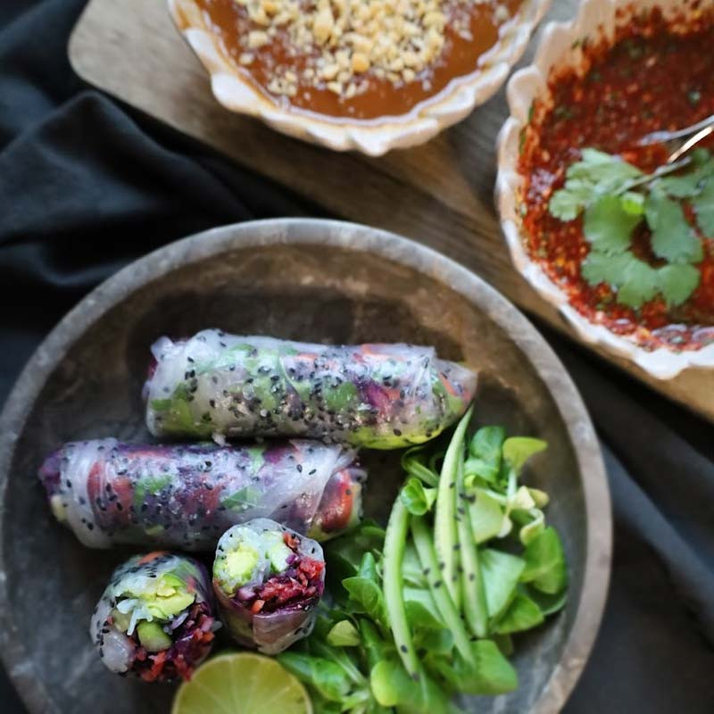 Köp Runt Rispapper för Vårrullar och Sommarrullar - Ø22 cm