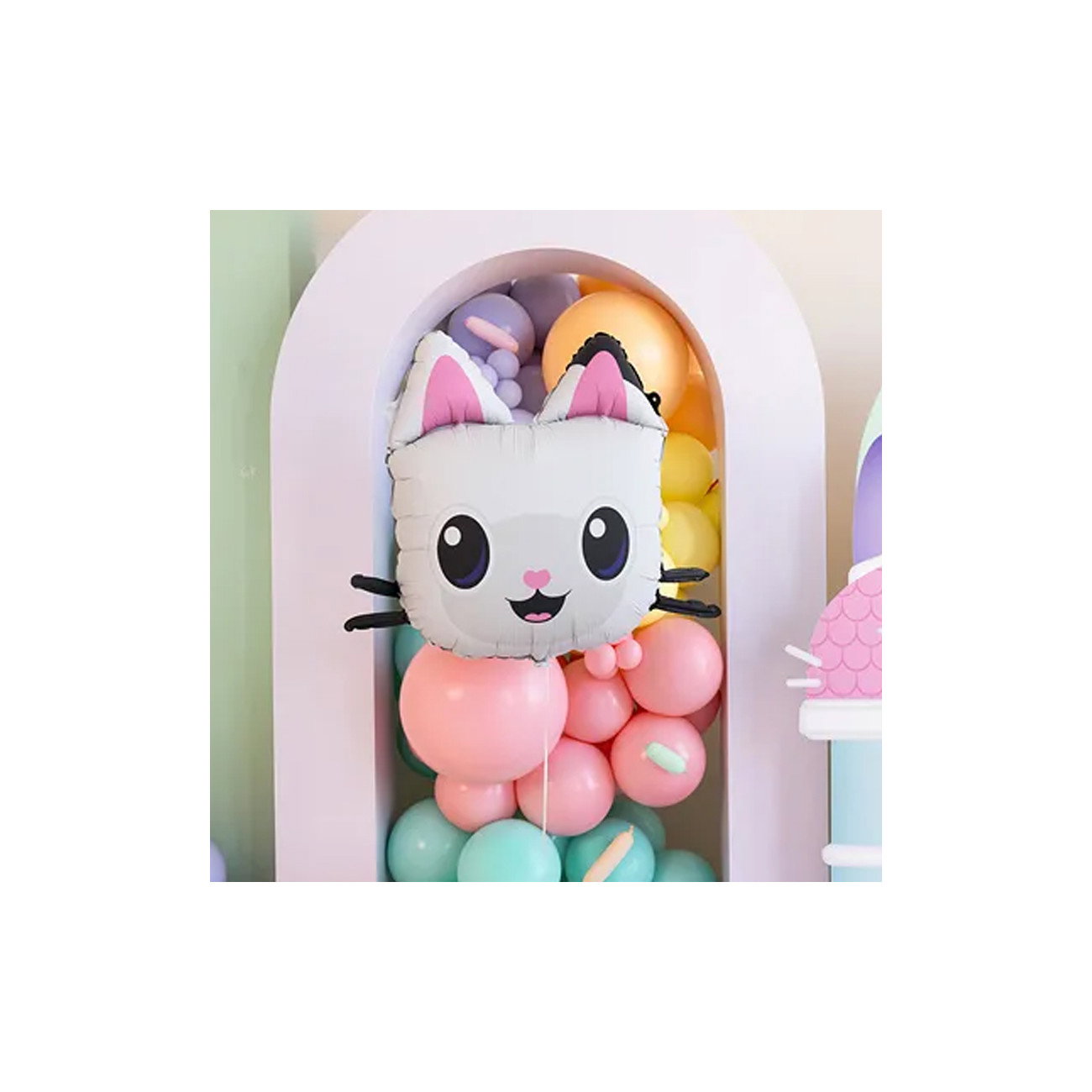 Köp Folieballong 65 x 57 cm - Pandy Paws från Gabby´s Dollhouse