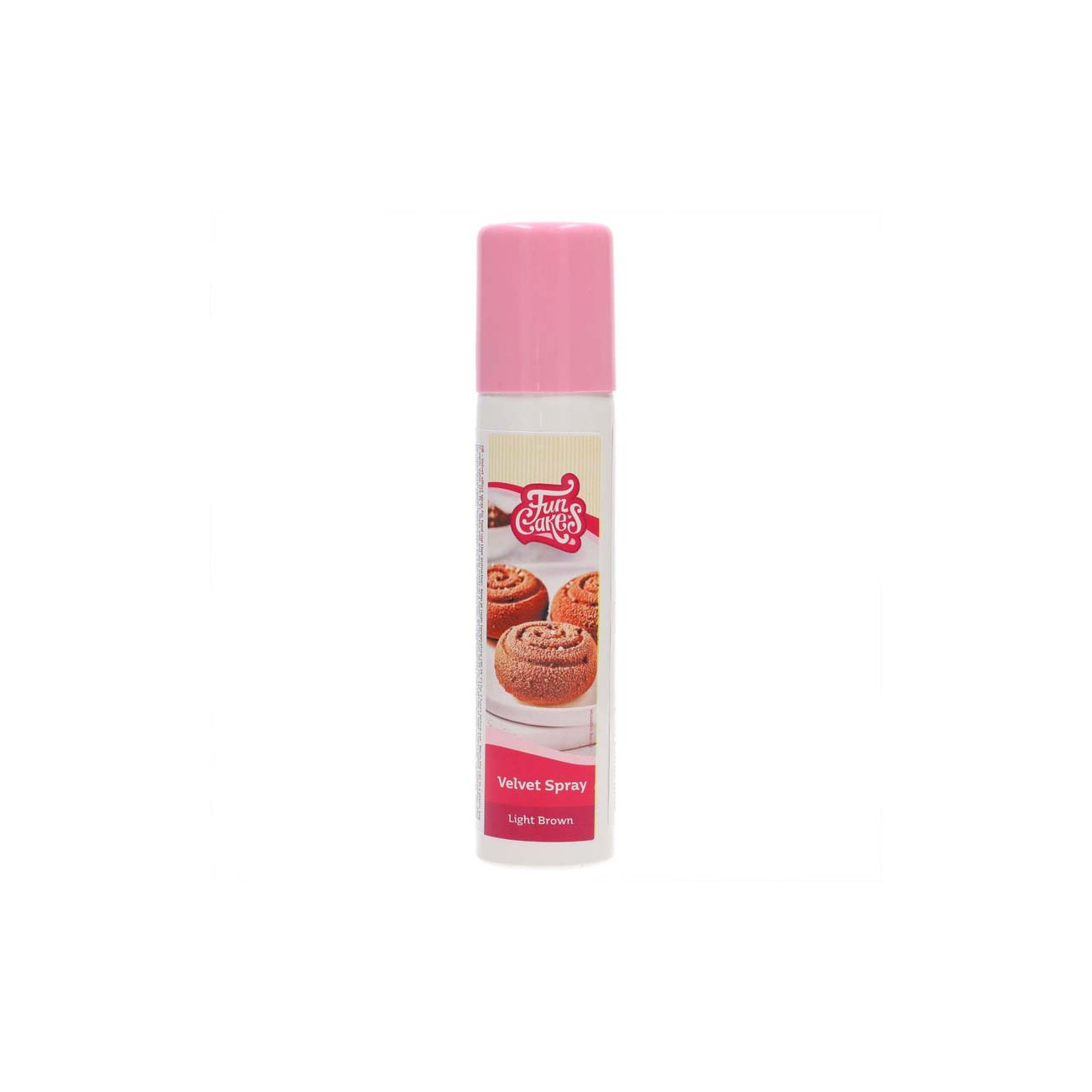 Köp Velvet Spray Ljusbrun – Skapa sammetsyta på frysta bakverk