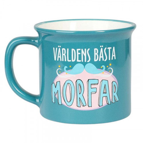 Köp mugg Världens Bästa Morfar - Omgående leverans